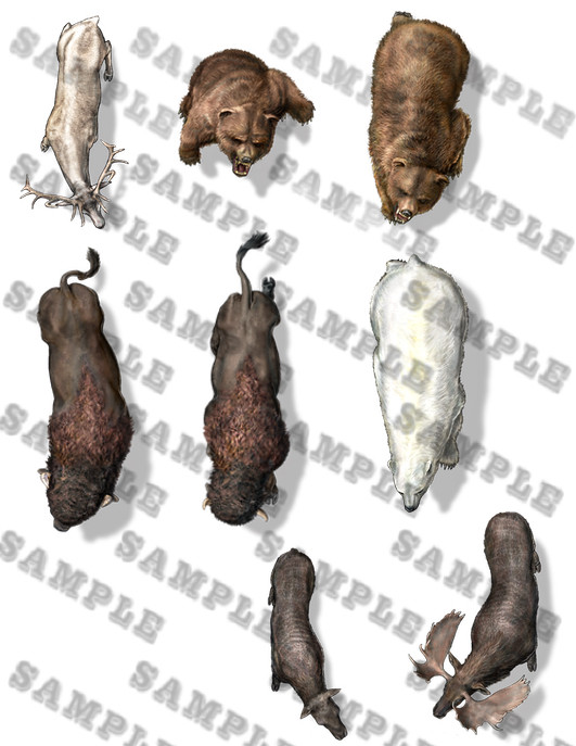 Fantasy Tokens Set 53: Wilderness Animals - Greg Bruni | DriveThruRPG
